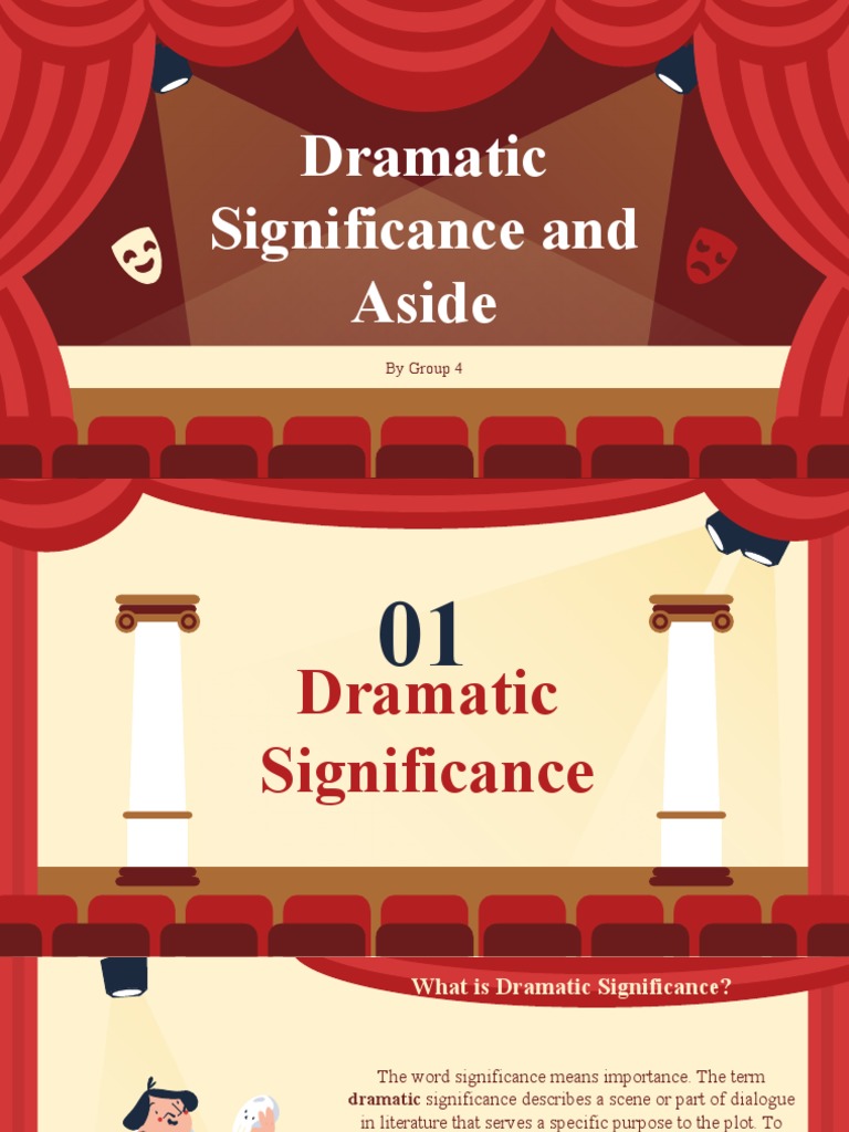 Dramatic Significance and Aside | PDF