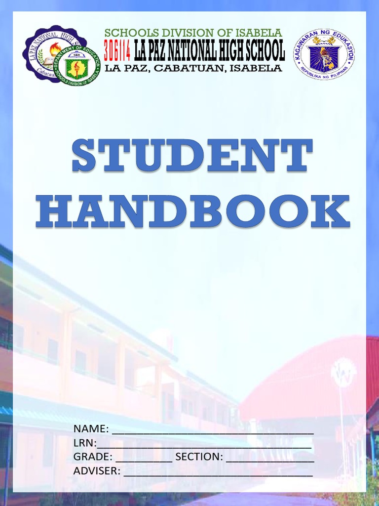 LPNHS Student Handbook | PDF | Hairstyle