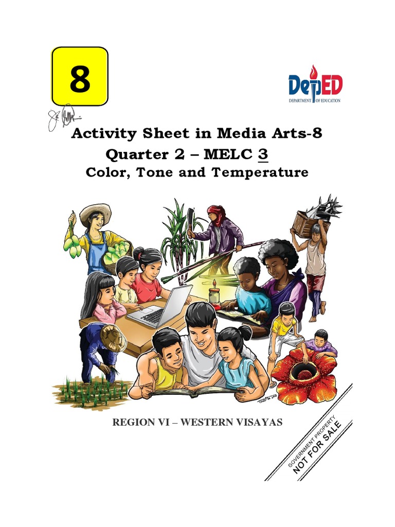 Media Arts Grade 8 q2 Las 3 | PDF | Color | Hue