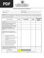 Lesson Plan Evaluation Template | PDF | Educational Assessment | Lesson ...
