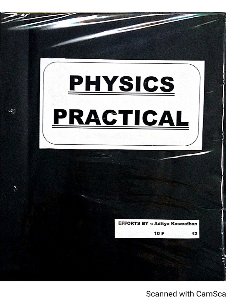 ICSE Physics Project | PDF