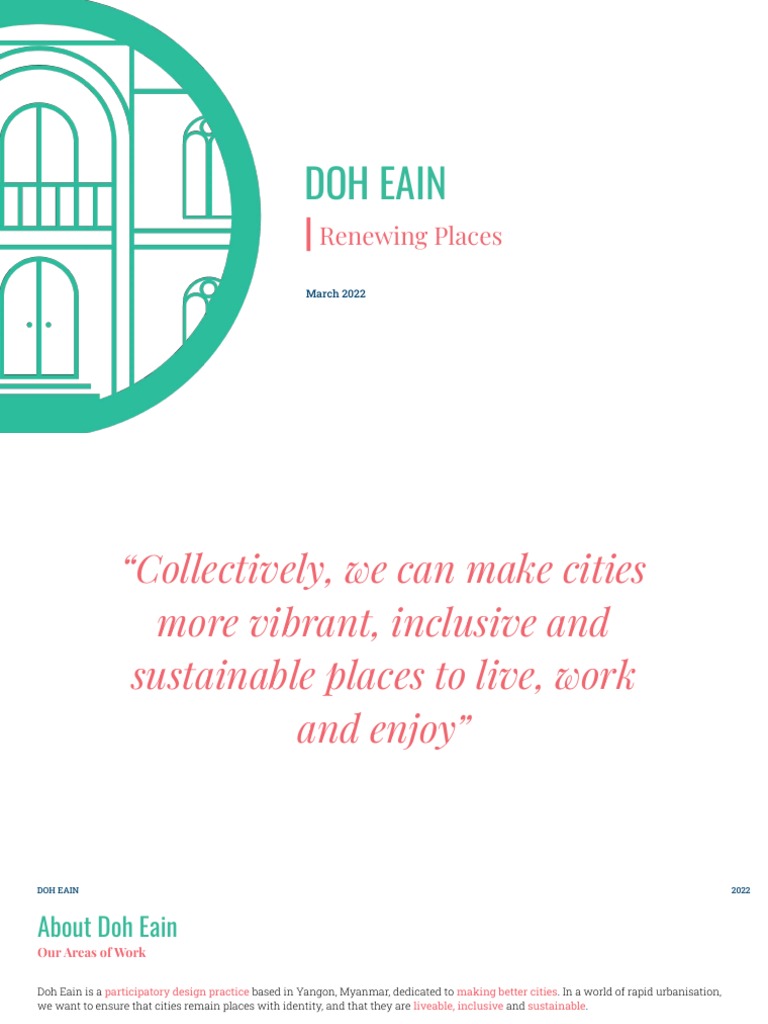 Doh Eain Overview | PDF | Climate Resilience | Water Security