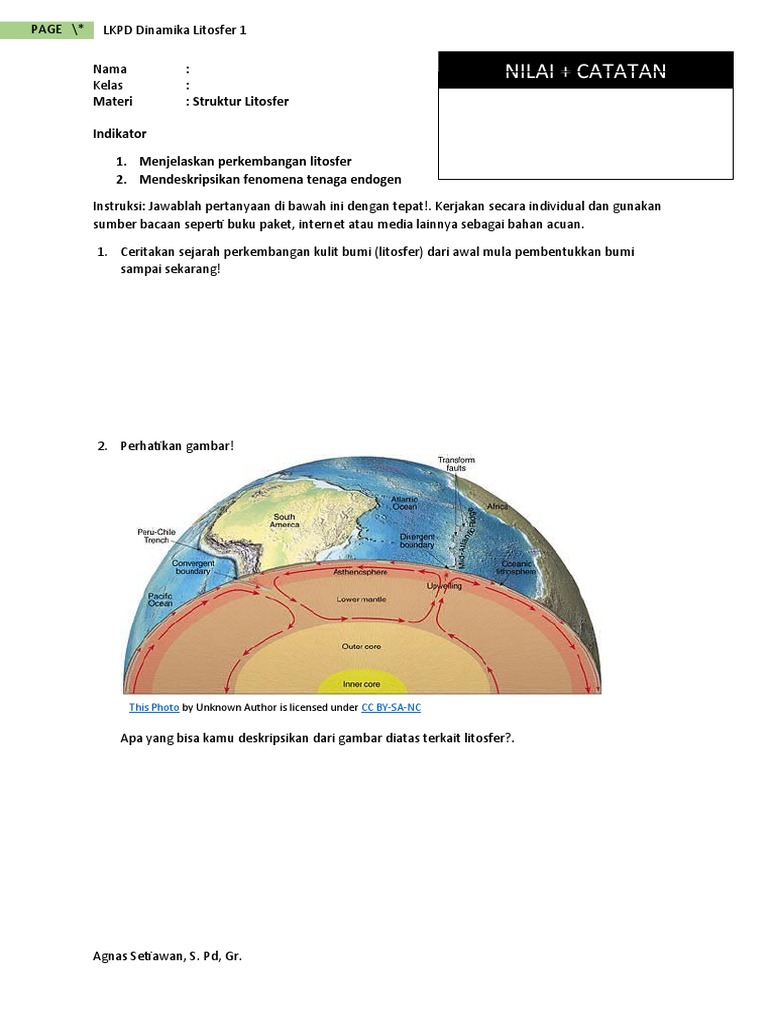 LKS Litosfer 1 | PDF