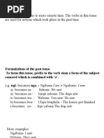 Sesotho Words and Phrases Guide | PDF