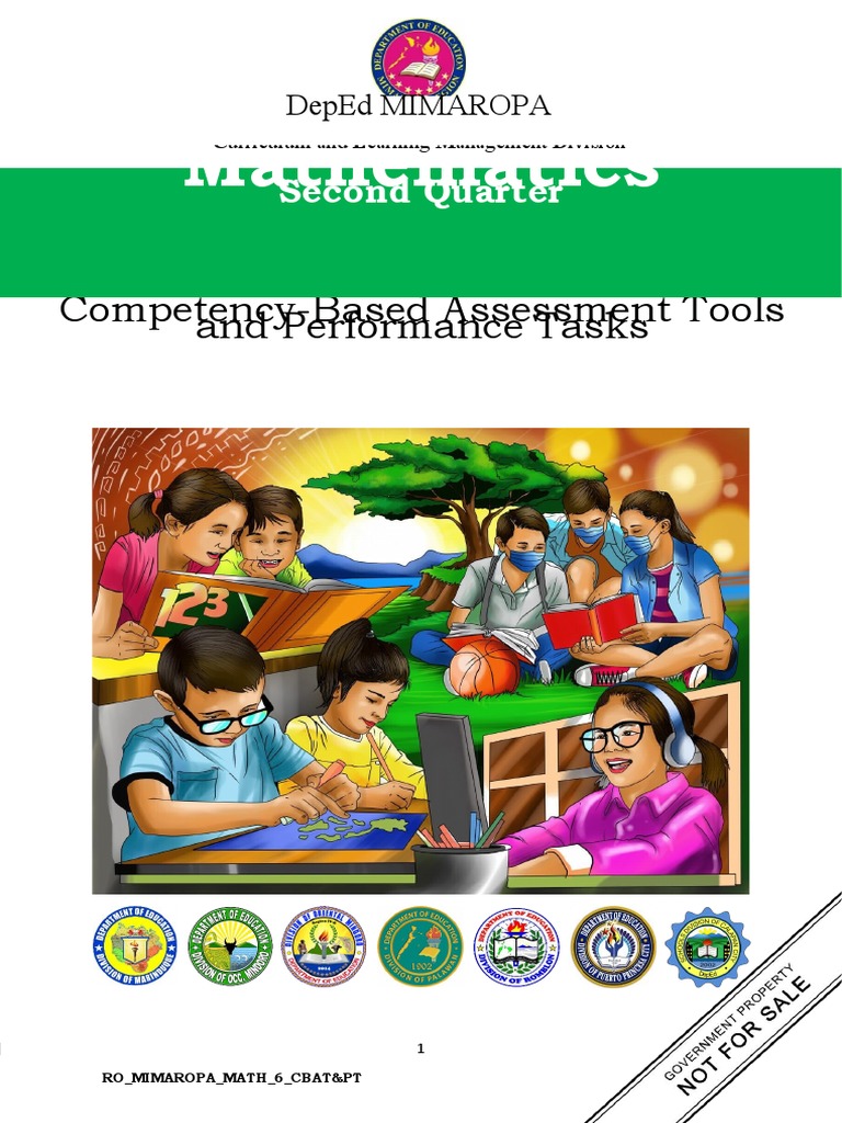 Cover Page Assessment Grade 6 Updated English Medium | PDF ...