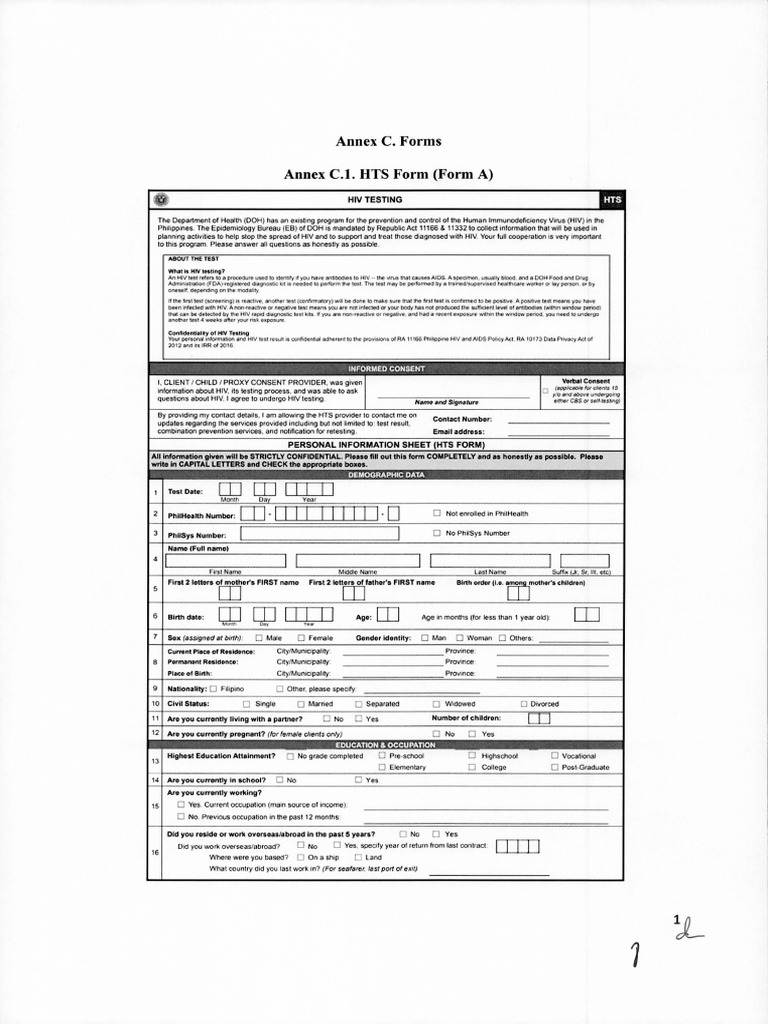 Ao2022-0035 Hiv Guidelines | PDF | Hiv | Diagnosis Of Hiv/Aids