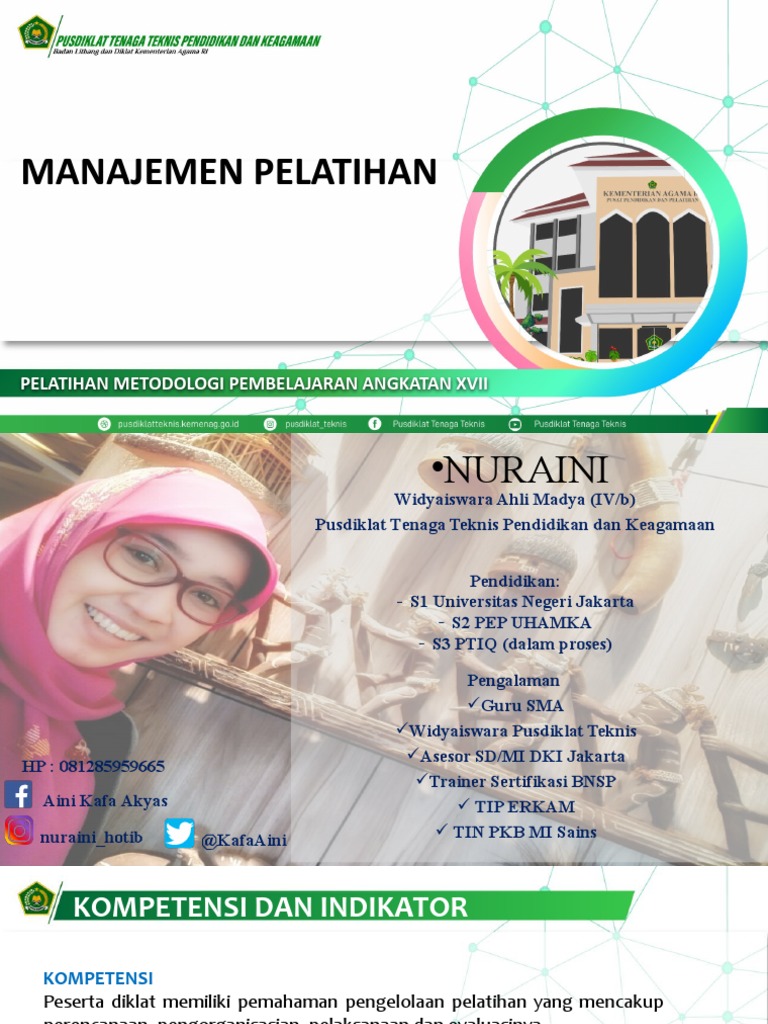 PPT Manajemen Pelatihan | PDF