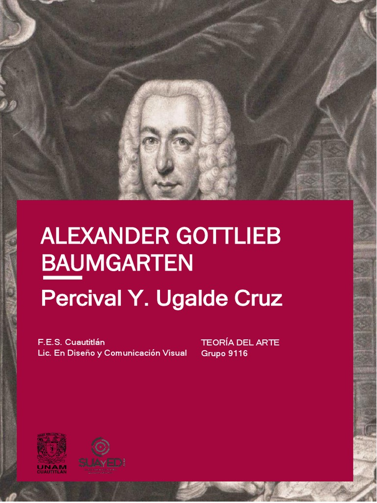 Biografía de Alexander Baumgarten | PDF | Cognición | Las artes