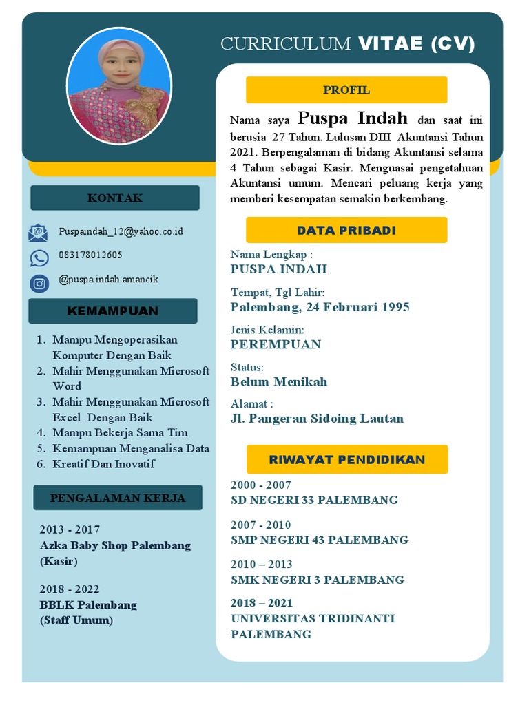 CV Puspa | PDF