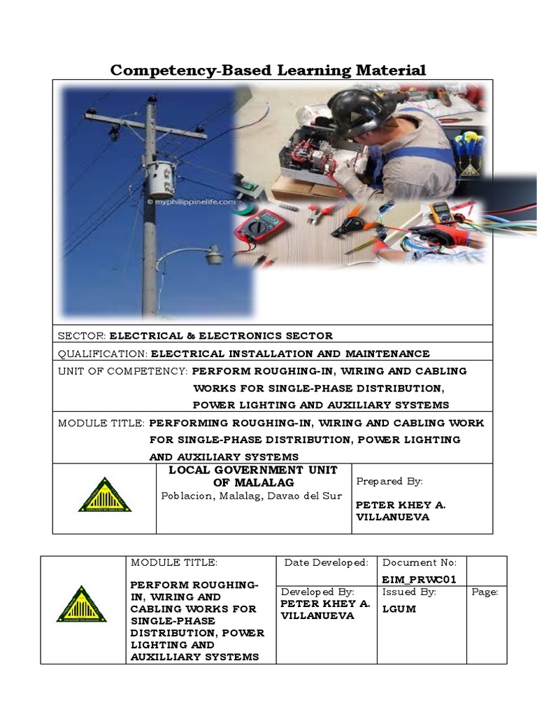 Final CBLM-MARJEH JIMENEZ | PDF | Forklift | Electrical Wiring