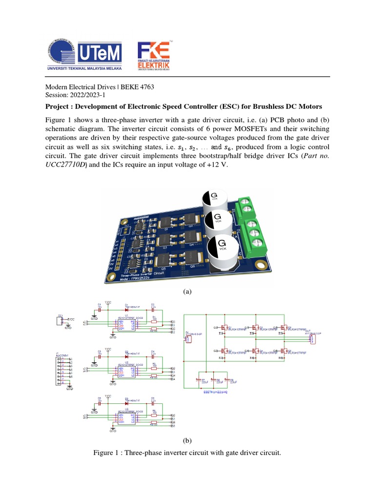 AssignmentTask For Modern Electrical Drives | PDF | Electronic Circuits ...