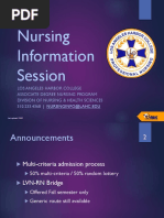 UTA BSN Program Admission Requirements | PDF | University And College ...