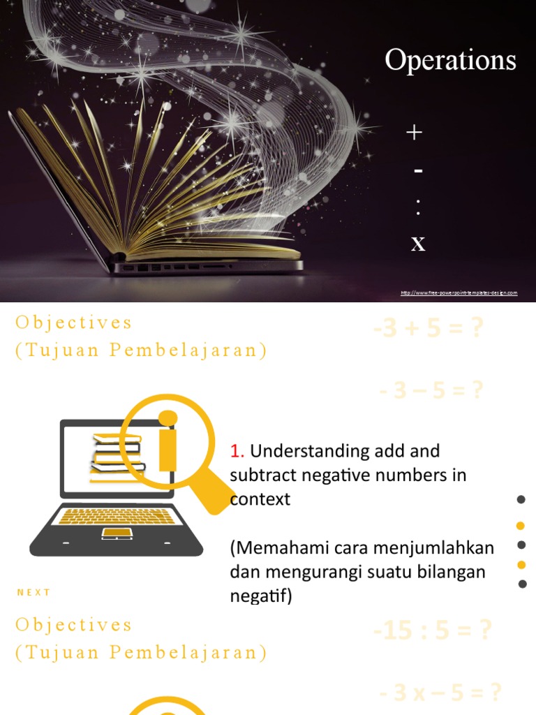 Addition, Subtraction, Multiplication, Division | PDF | Elementary ...