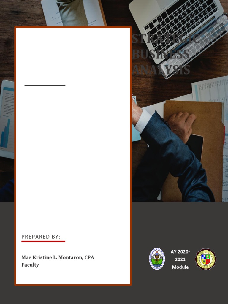 Strategic Business Analysis Module | PDF | Strategic Management ...
