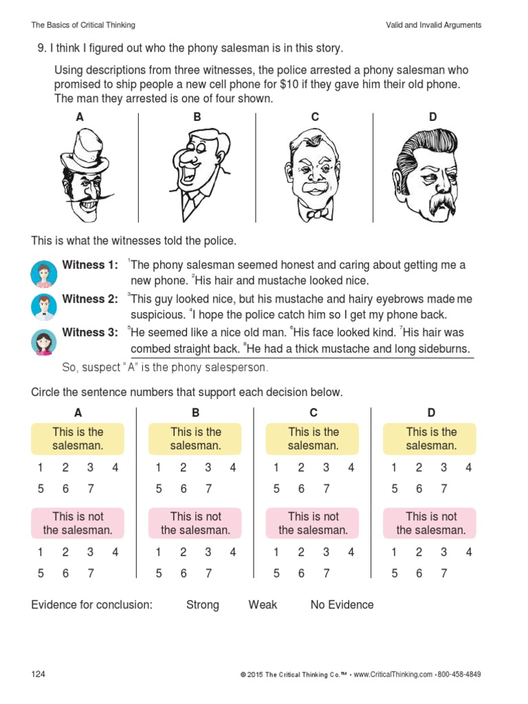 The-Basics-Of-Critical-Thinking - Ejercicio | PDF The-Basics-Of-Critical-Thinking - Ejercicio | PDF