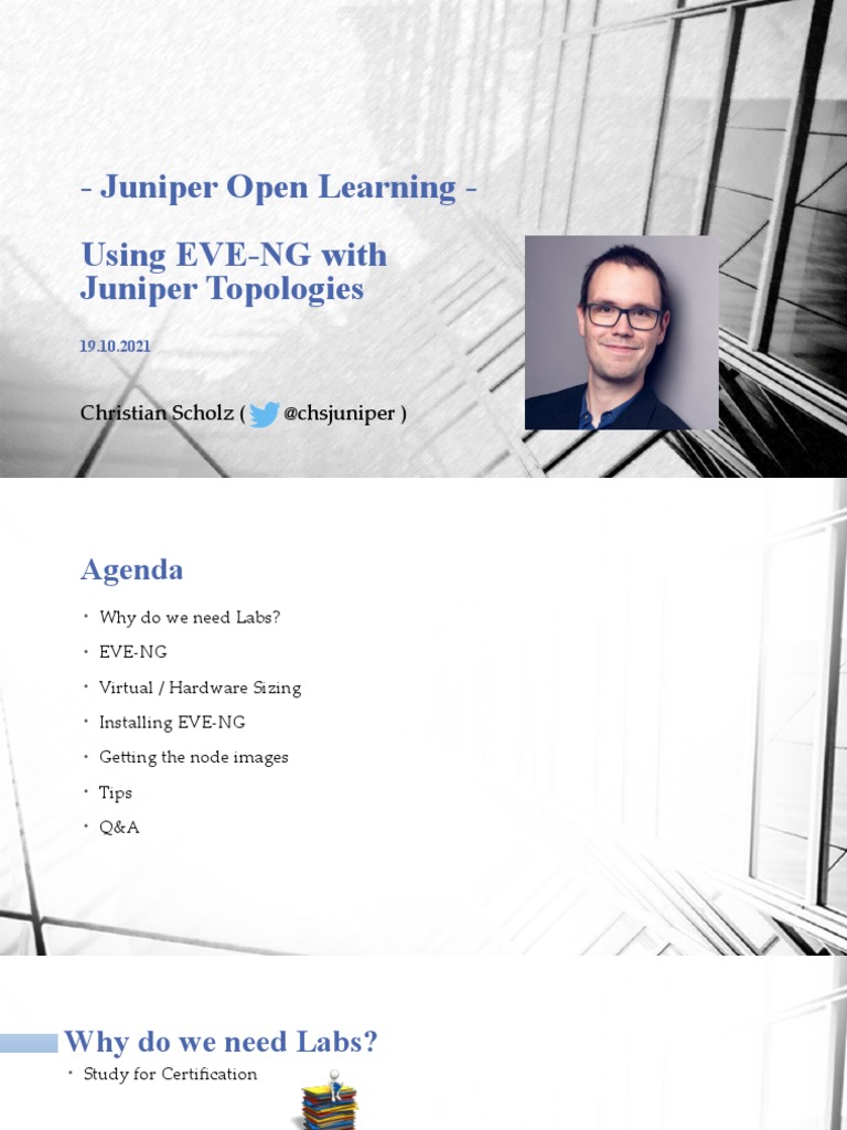 EVE-NG Setup with Juniper Topologies | PDF | Virtualization | Computing