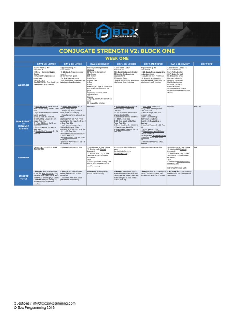 Correct Program Jason Brown 1 | PDF | Musculoskeletal System | Weight ...