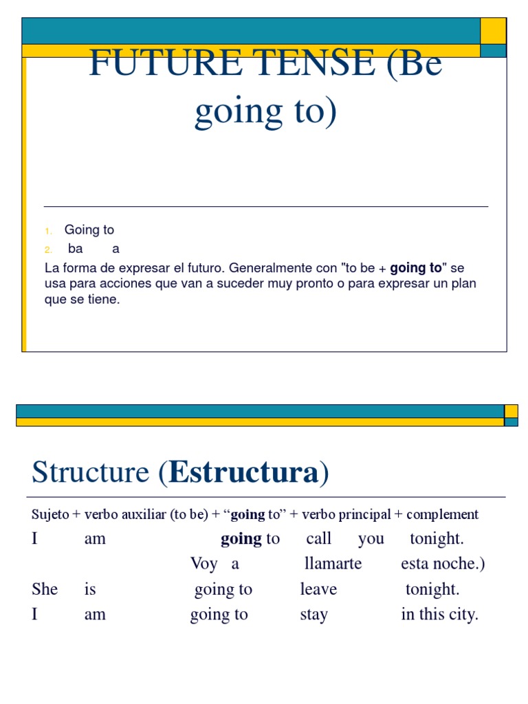 SESION 11 FUTURE TENSE (Be Going To) (In Short Answers) | PDF