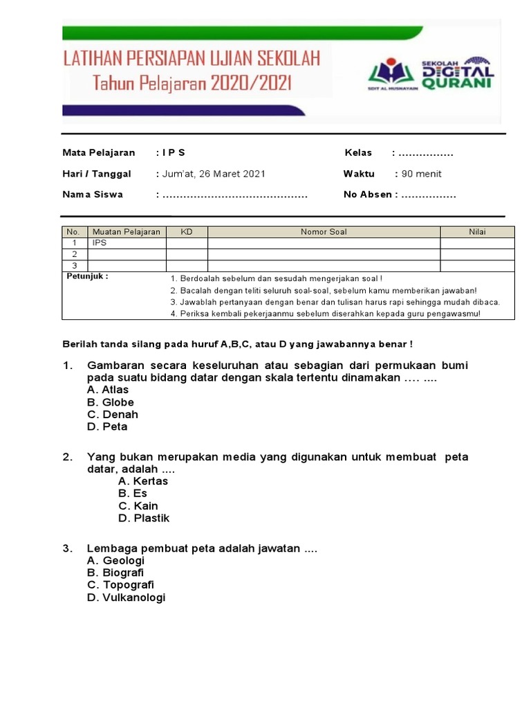 lATIHAN Ips PM | PDF