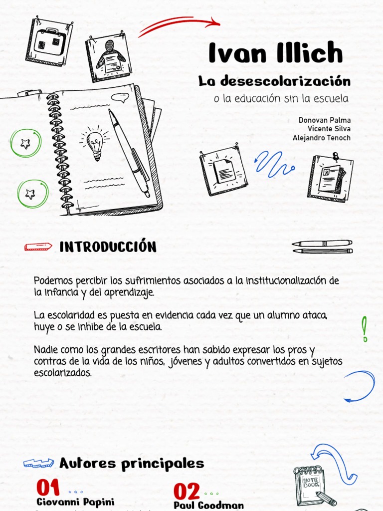 Desescolarización según Iván Illich | PDF
