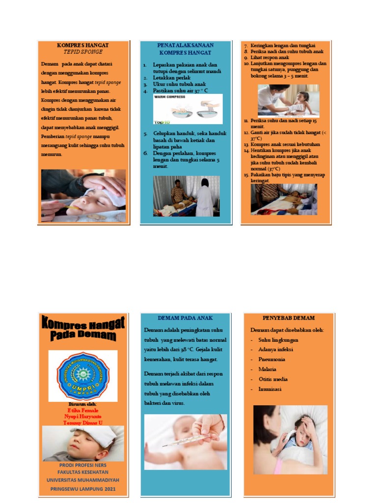 Cara Efektif Kompres Hangat untuk Demam Anak | PDF