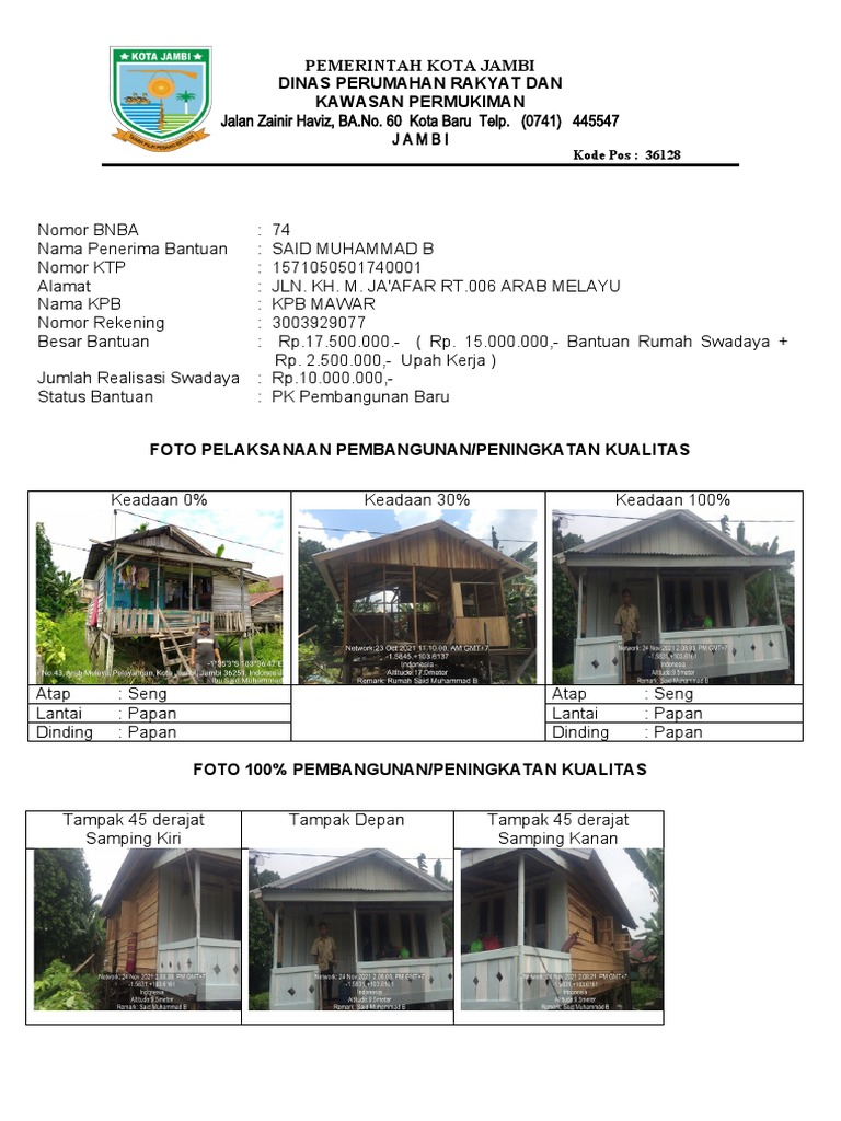 Rekap BNBA Laporan Akhir Amel | PDF