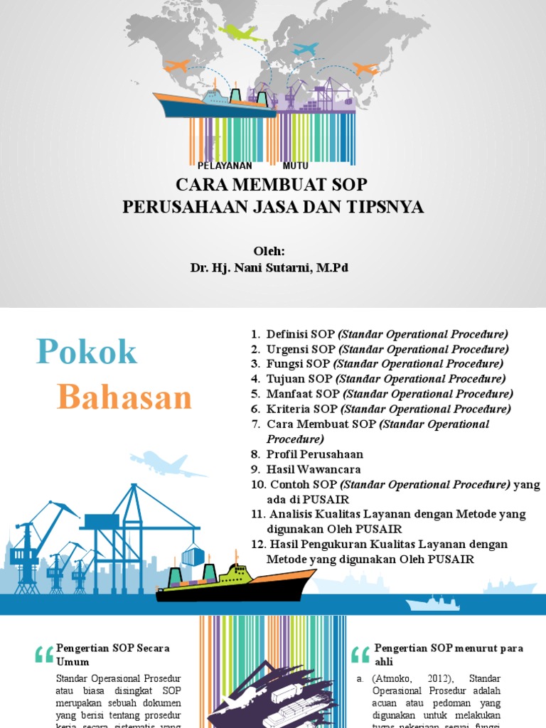 Cara Membuat SOP Perusahaan Jasa Dan Tipsnya | PDF