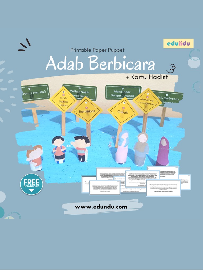 Adab Berbicara Edundu Printable | PDF