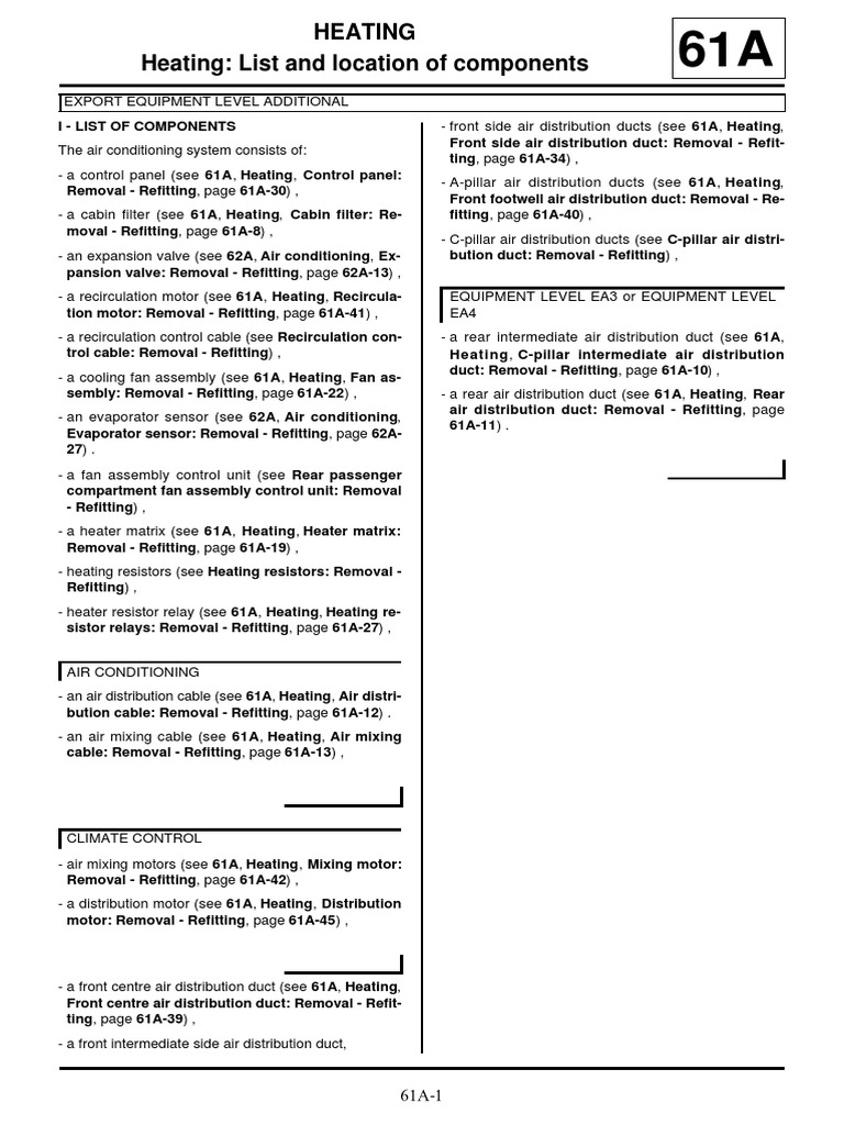 Air Conditioning 2009-2015 Renault Fluence | PDF | Electrical Connector ...
