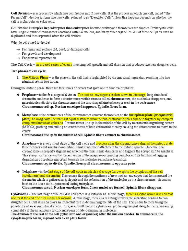 Grade 12-General Biology (Cells) | PDF | Mitosis | Cell Membrane