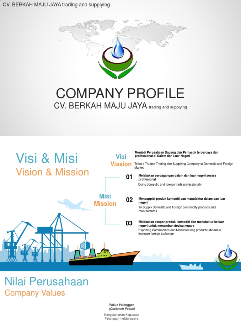 Company Profile CV BerkahMJ | PDF