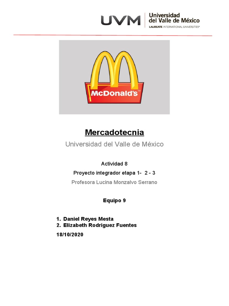 Proyecto Integrador Etapa 3 MERCA e | PDF | Marketing | Producto (Negocio)