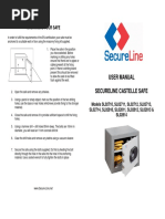 Yale Safe User Manual and Setup Guide | PDF | Screw