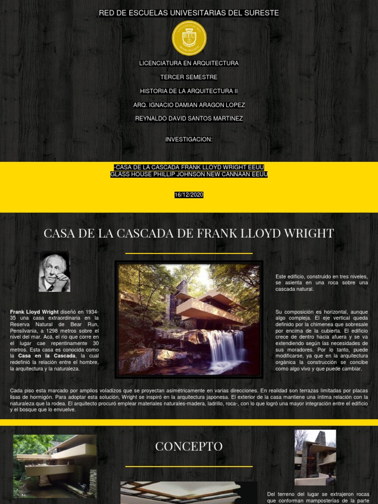Casa de La Cascada y Glass House RDSM | PDF | Sectores Economicos