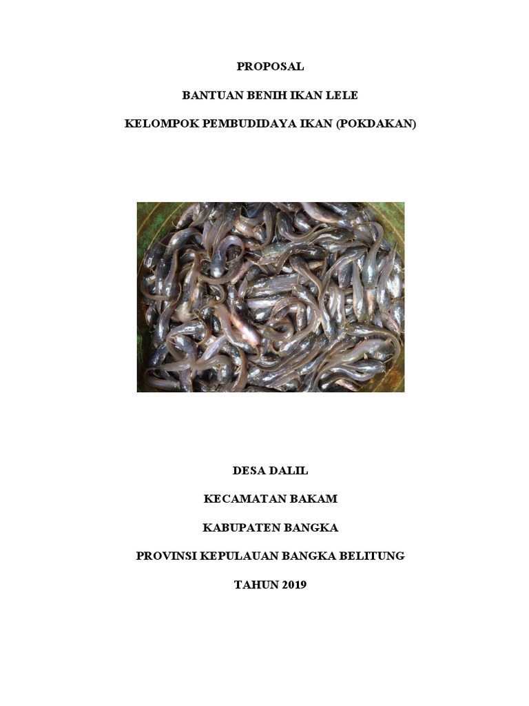 Proposal Ikan | PDF