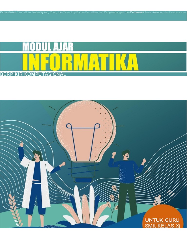 Modul Ajar Berpikir Komputasional BK Inf | PDF