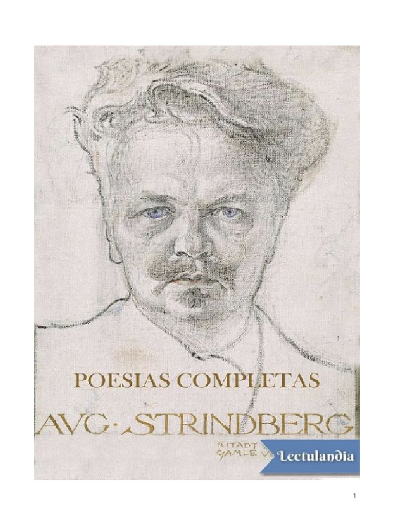 Strindberg Poesías Completas | PDF | Poesía | Suecia