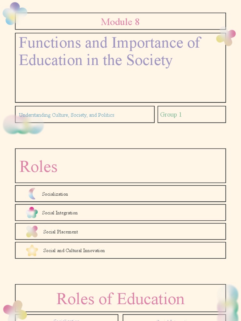 Ucsp Module 8 Pdf Schools Teachers
