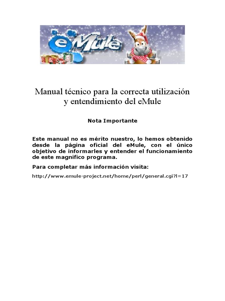 Manual Técnico para La Correcta Utilización y Entendimiento Del Emule ...