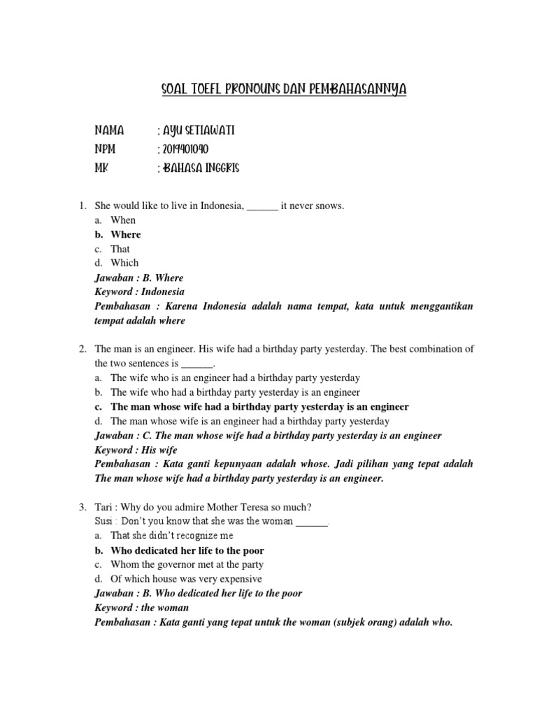 Tugas Rutin 2 - Ayu Setiawati | PDF