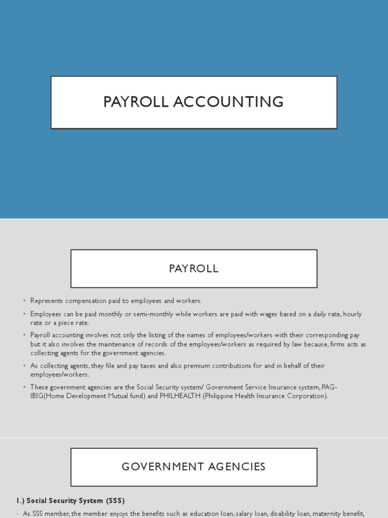 Payroll Accounting | PDF | Payroll Tax | Salary