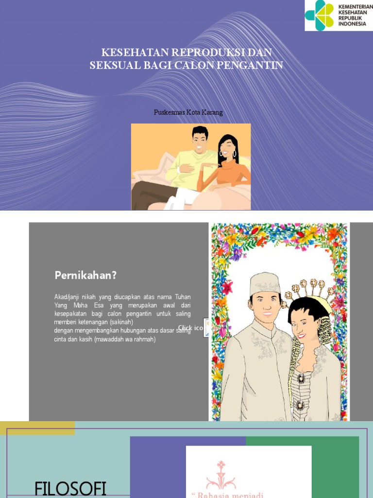Kesehatan Reproduksi Dan Seksual Bagi Calon Pengantin | PDF | Kesehatan ...