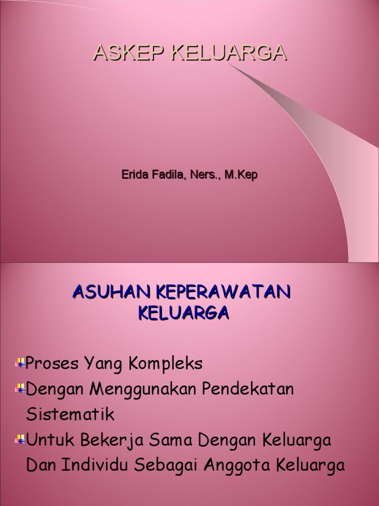 Askep Keluarga Lengkap | PDF