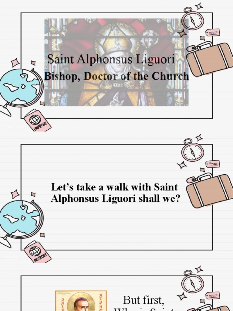 Saint Alphonsus Liguori | PDF | Abrahamic Religions | Catholic Church