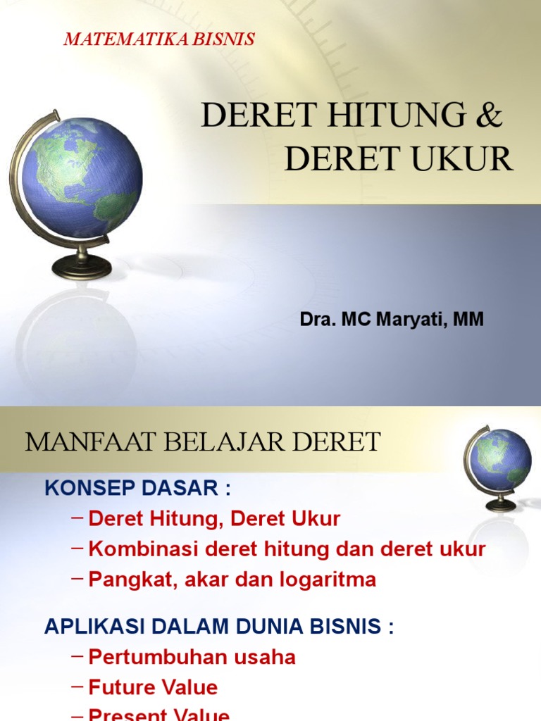 5 Deret | PDF