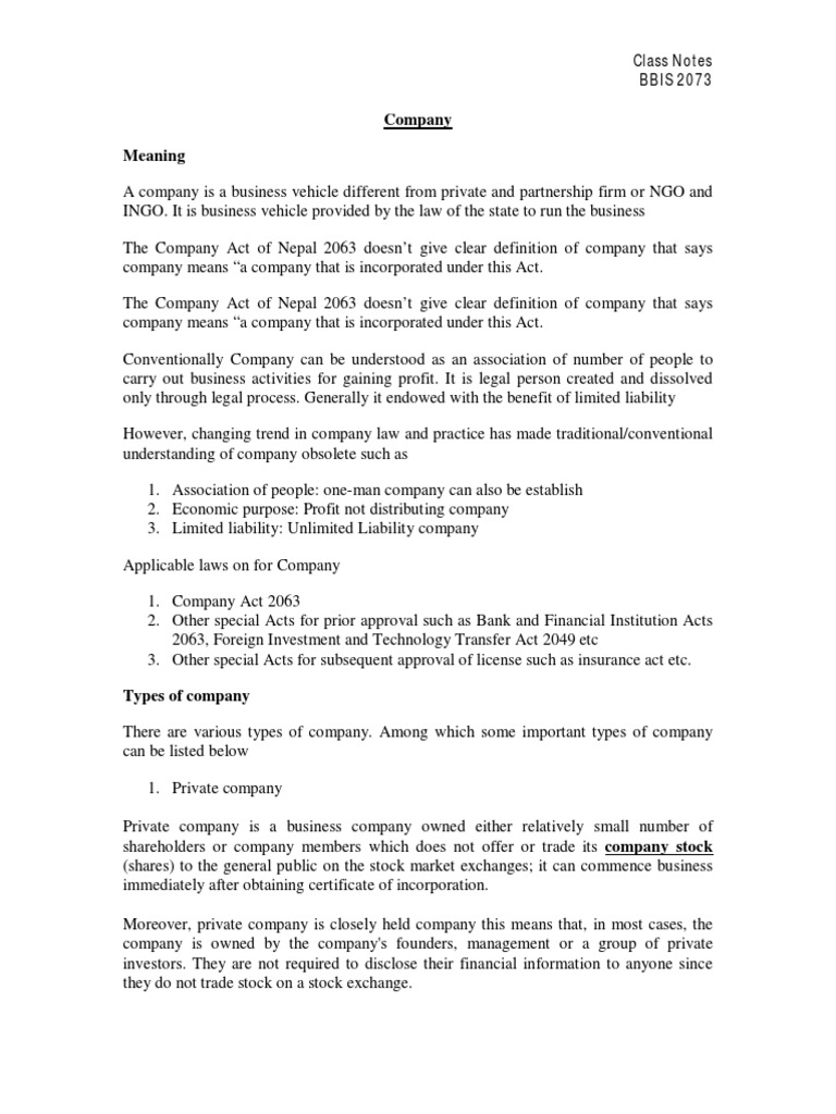 Unit 3 Company Introduction | PDF | Public Company | Stocks