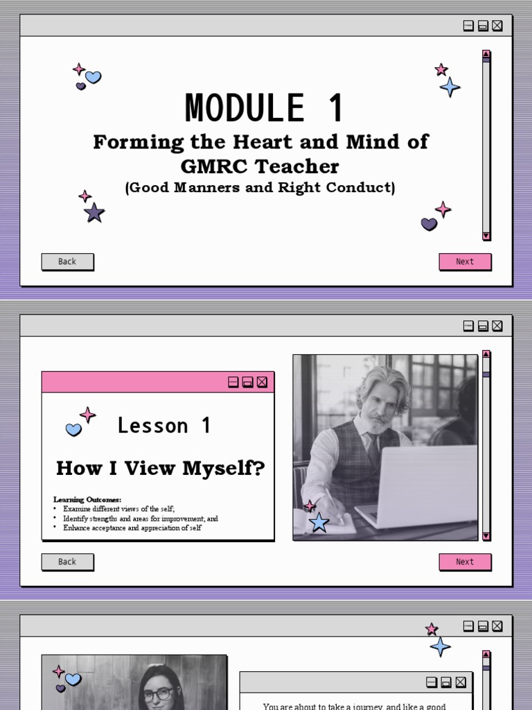 GMRC Module 1: Self-Discovery Journey | PDF | Behavior | Social Psychology