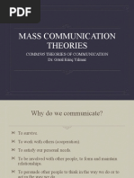 Introduction To Mass Communication | PDF | Learning Theory (Education ...