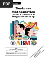 Business Mathematics Module 7 Profit and Loss | PDF | Revenue | Cost Of ...