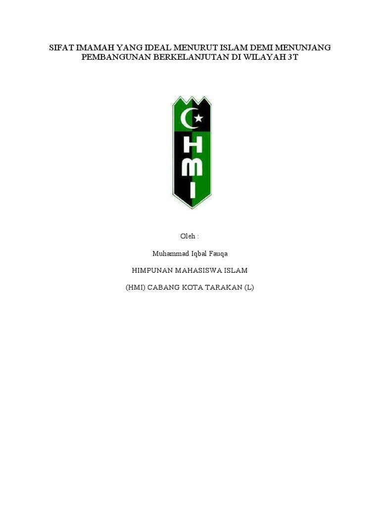 Karakter Pemimpin Ideal dalam Islam | PDF